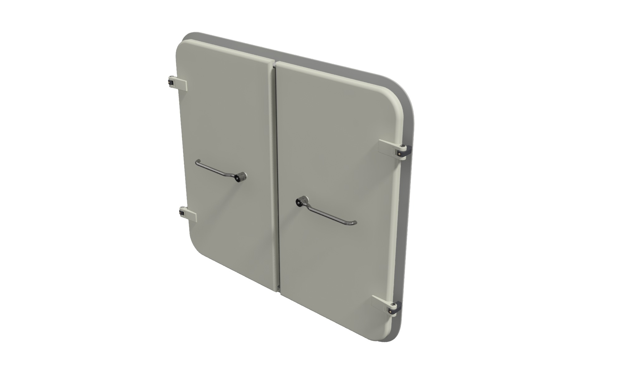 Weathertight and Splashtight Double Doors - www.winel.nl